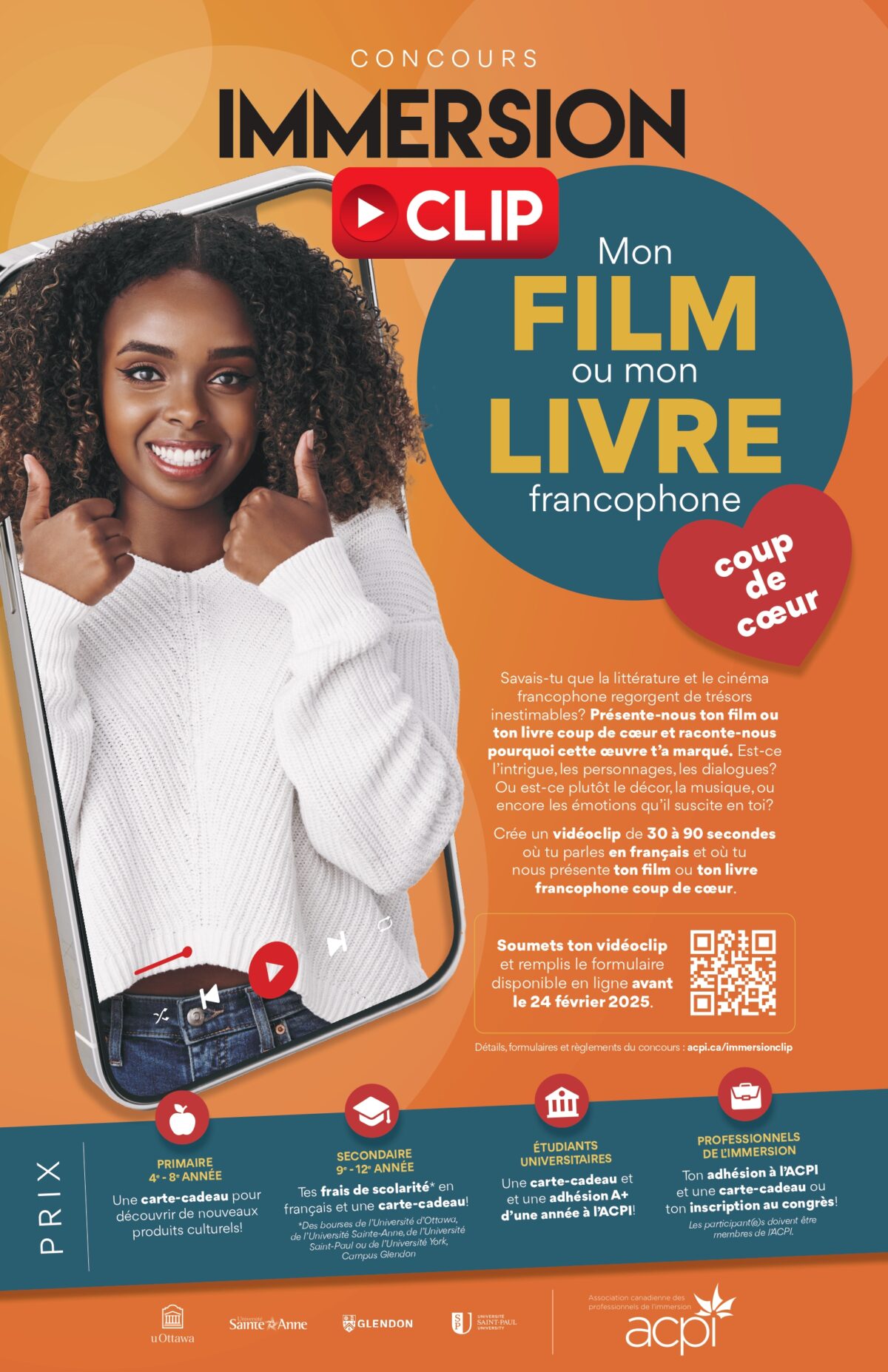 Concours annuel Immersion Clip | ACPI